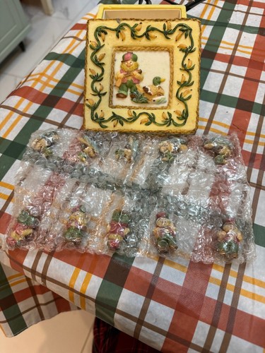 Resin Tic-Tac-Toe Game Lidded Box Hunter Duck Pieces Hunting Theme ...