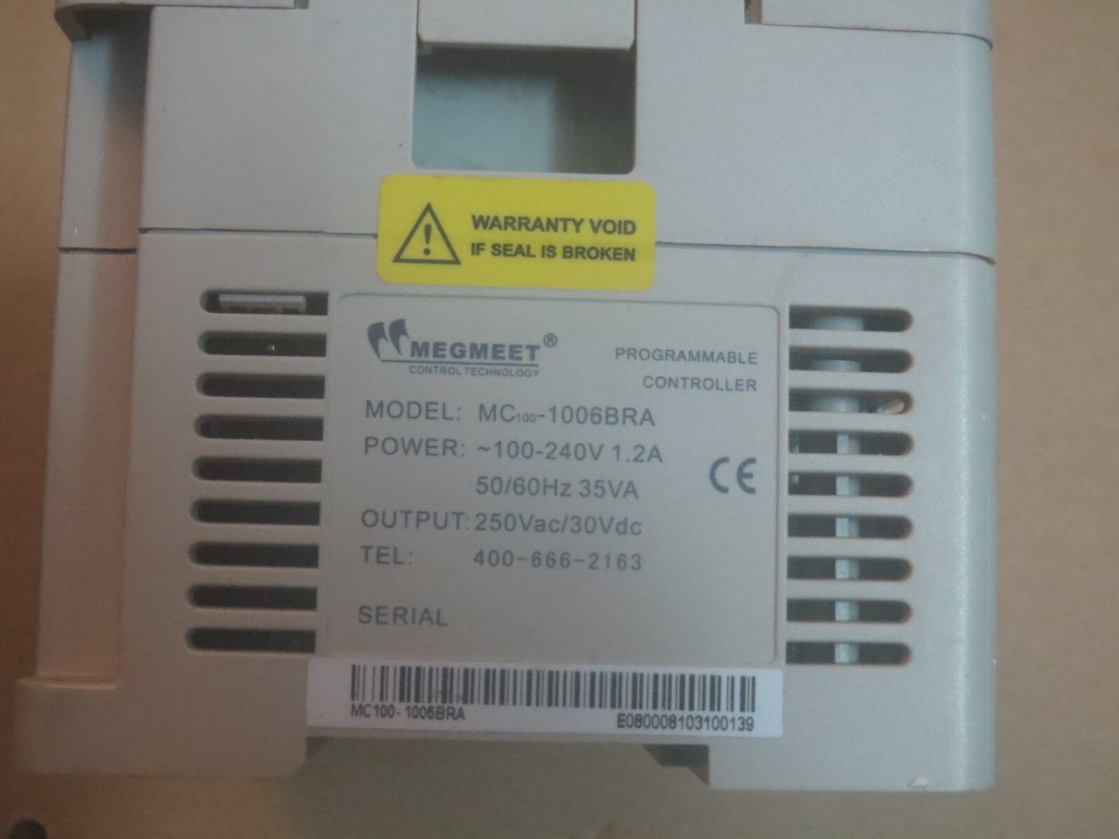 1pcs Used Magmet PLC MC100-1006BRA | eBay