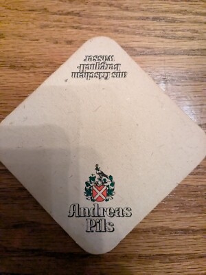 Andreas Pills German Beer Vintage Coaster | eBay