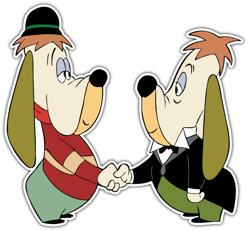 Droopy Dog Funny Kids Room Cartoon Car Bumper Window Vinyl Sticker ...