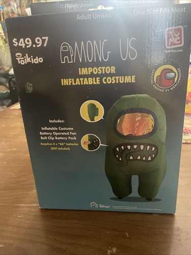NEW YuMe Toikido Among Us IMPOSTER Inflatable Costume (Adult Unisex ...