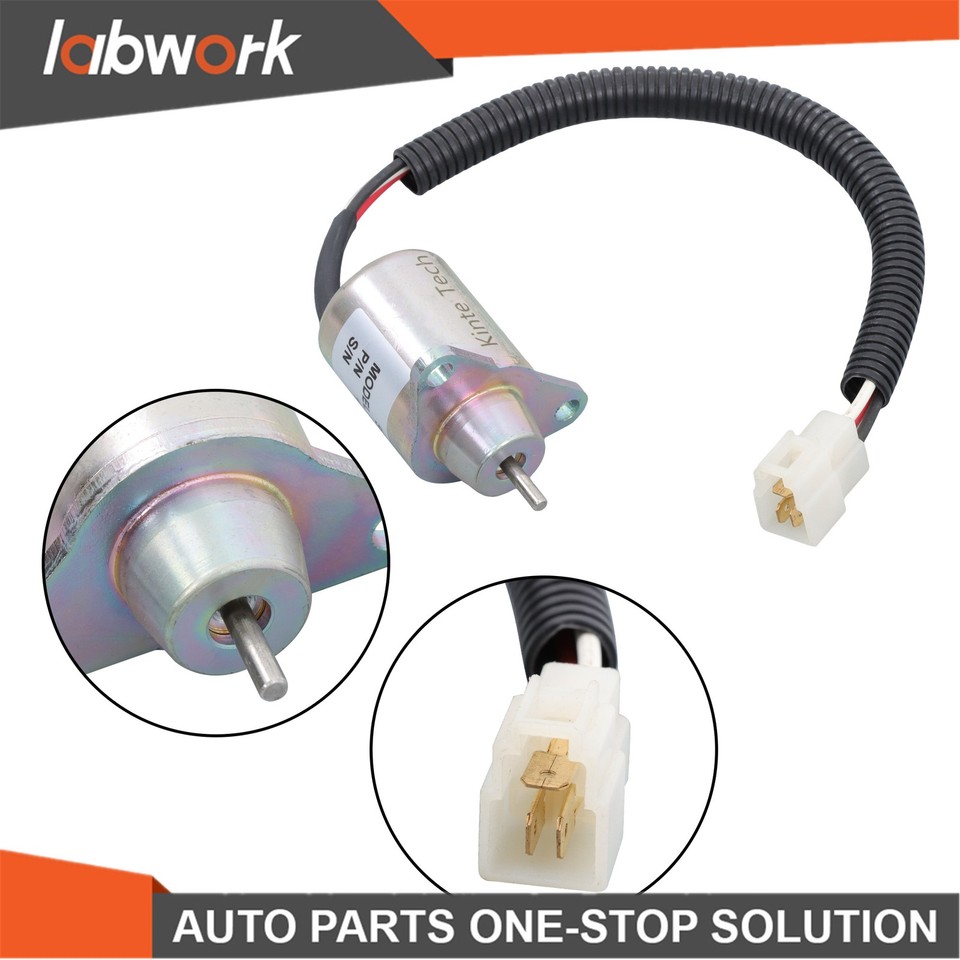 Labwork 119653-77950 Fuel Shut Off Solenoid Valve For John Deere 2305 ...