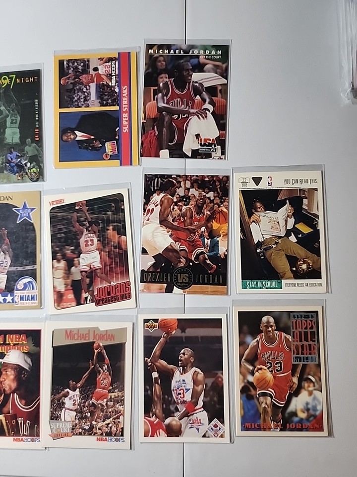 Premium Michael Jordan Card Lot Of 20 Chicago Bulls NBA | eBay