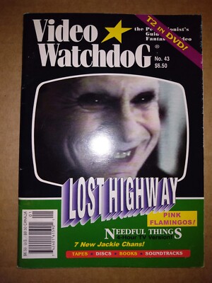 VIDEO WATCHDOG Magazine #43 - Lost Highway - Jackie Chan - Christopher ...