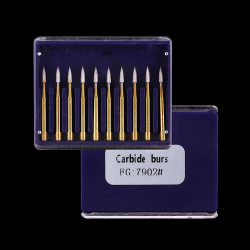 10 Pcs Dental Tungsten Carbide Trimming & Finishing Burs FG 7902 ...