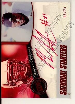 marcus lattimore rookie rc draft auto autograph carolina gamecocks ...
