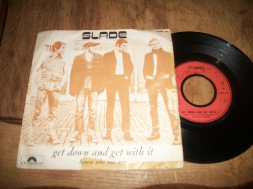 vinyle 45 tours, slade, get down and get with it | eBay