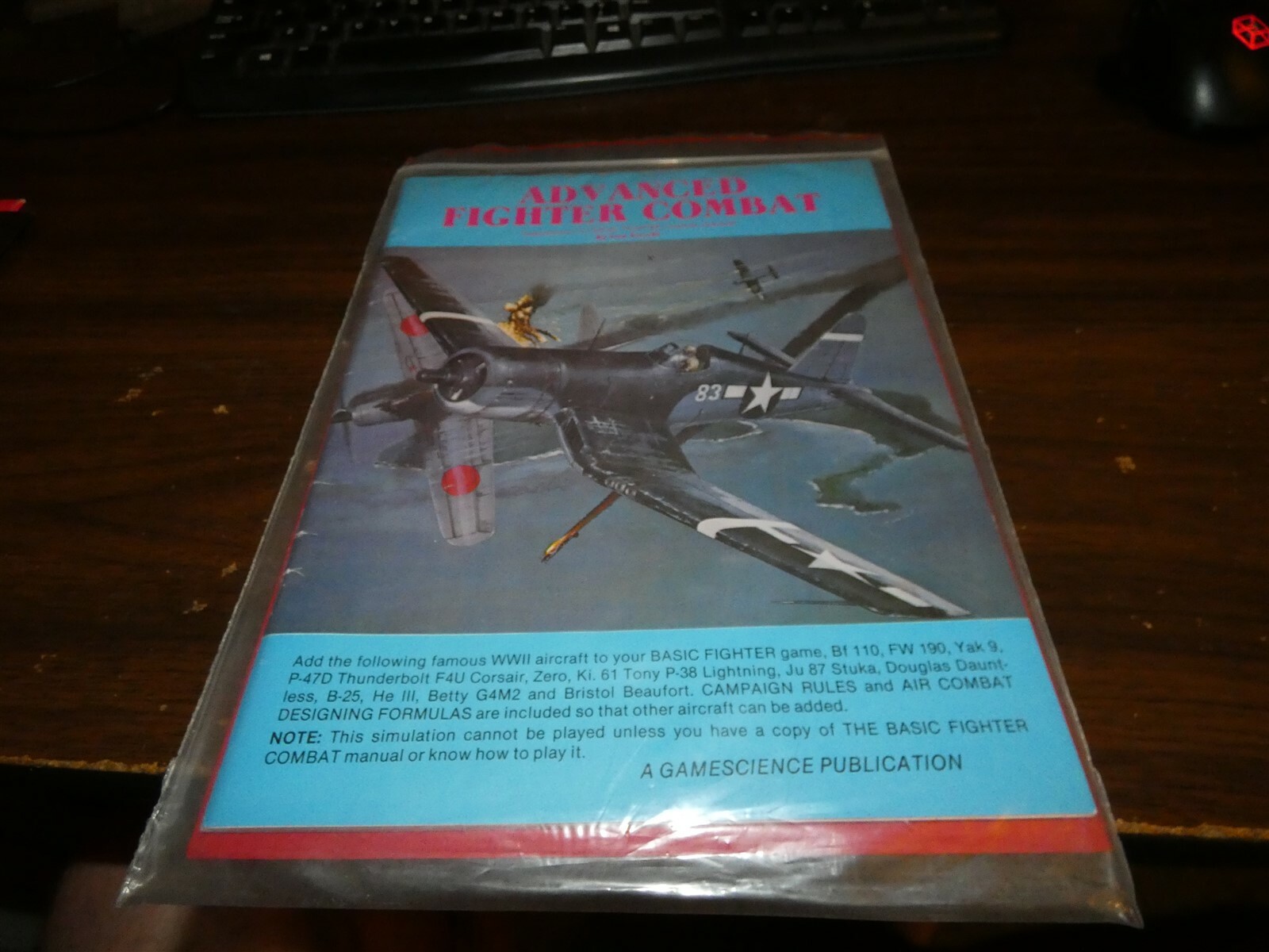 Gamescience: Advanced Fighter Combat: Uncut - Lou Zocchi | eBay