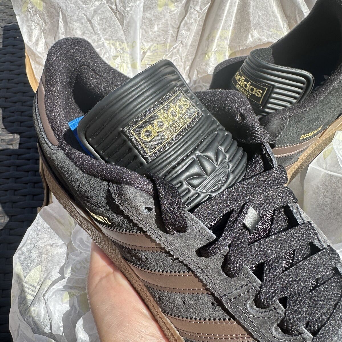 Adidas Busenitz Pro Black Brown Gum Men's Athletic Shoes Adidas Busenitz Pro Black Brown Gum Men's Athletic Shoes