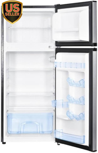 RA45B3S Apartment Refrigerator Freestanding Reversible Dual Doors ...