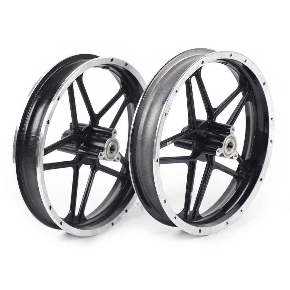 Rear and Front Wheels Set 2.50-10 Tire Rim Hub for 49cc-50cc Mini Pit ...