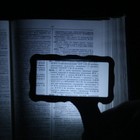 Square Lens Handheld Magnifying Glass with LED Light for Reading ...