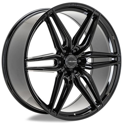 24" Velgen VFF-6 Black 24x10 Forged Wheels Rims Fits 2015-2023 Ford ...
