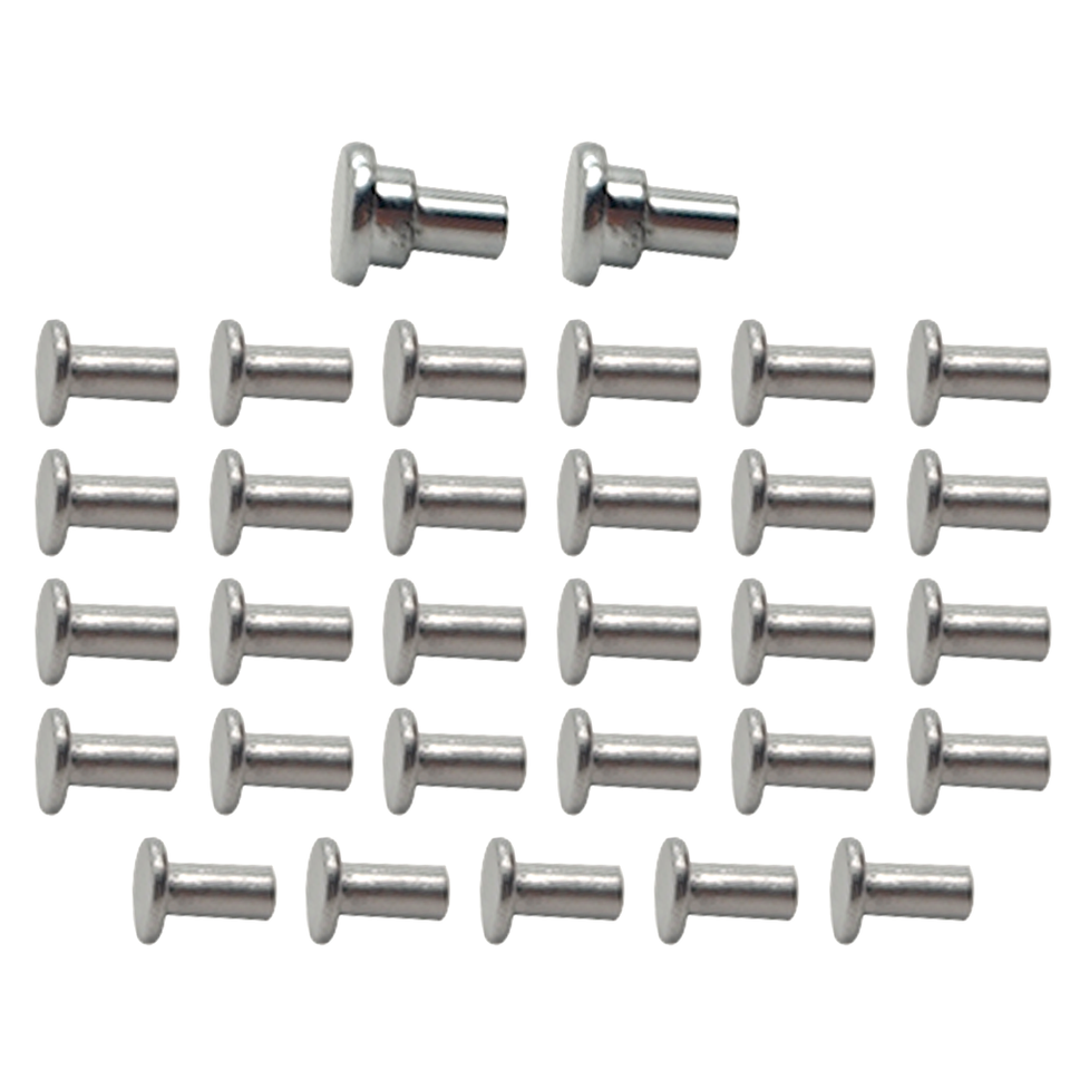 1964-87For Chevy GMC Truck Vent Window Rear Edge Seal Rivet Kit+Pivot ...