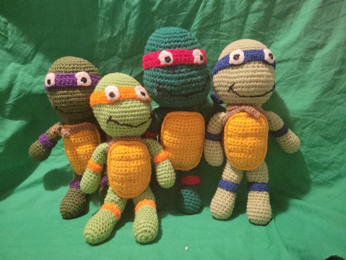 Teenage Mutant Ninja Turtle Crochet Crochet Teenage Mutant Ninja