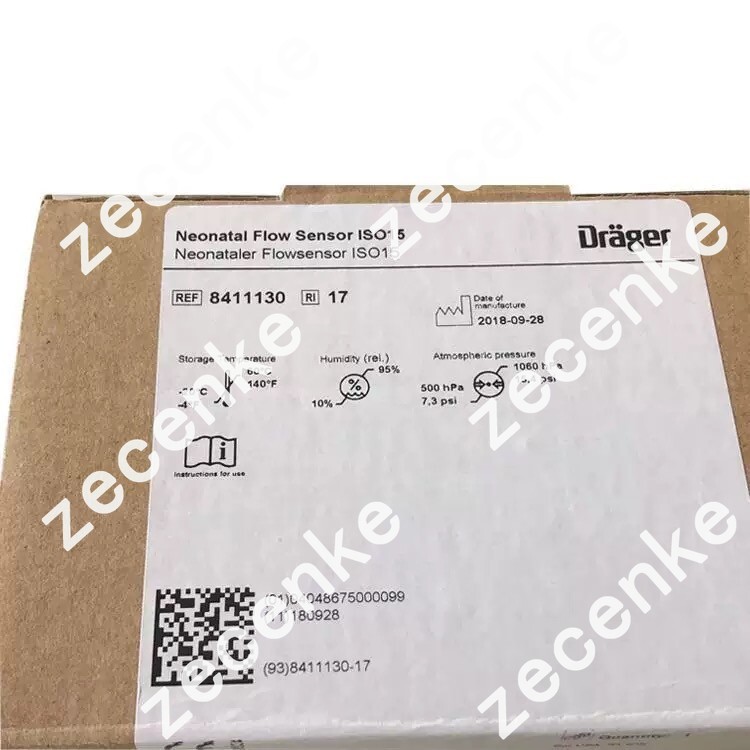 New original Flow Sensor P/N: 8411130 for Drager Babylog 8000 Plus ...