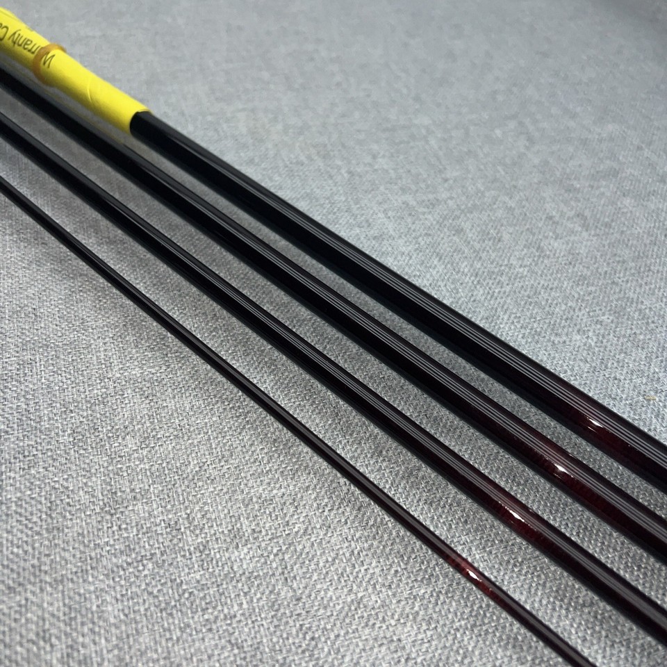 Rainshadow Immortal Fly Spey Rod Blank 4 Piece Gloss Burgundy Lifetime ...
