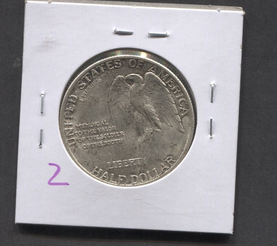 1925- Stone Mountain Comm Half Dollar. UNC/ Tone Spots. | eBay