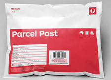 10 1kg Prepaid Satchel Red Australia Post Office Parcel Regular Bag for ...