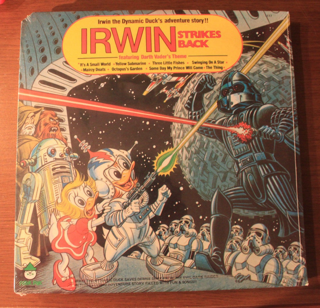 Irwin The Dynamic Duck ‎– Irwin Strikes Back LP Sealed (1 cut corner ...