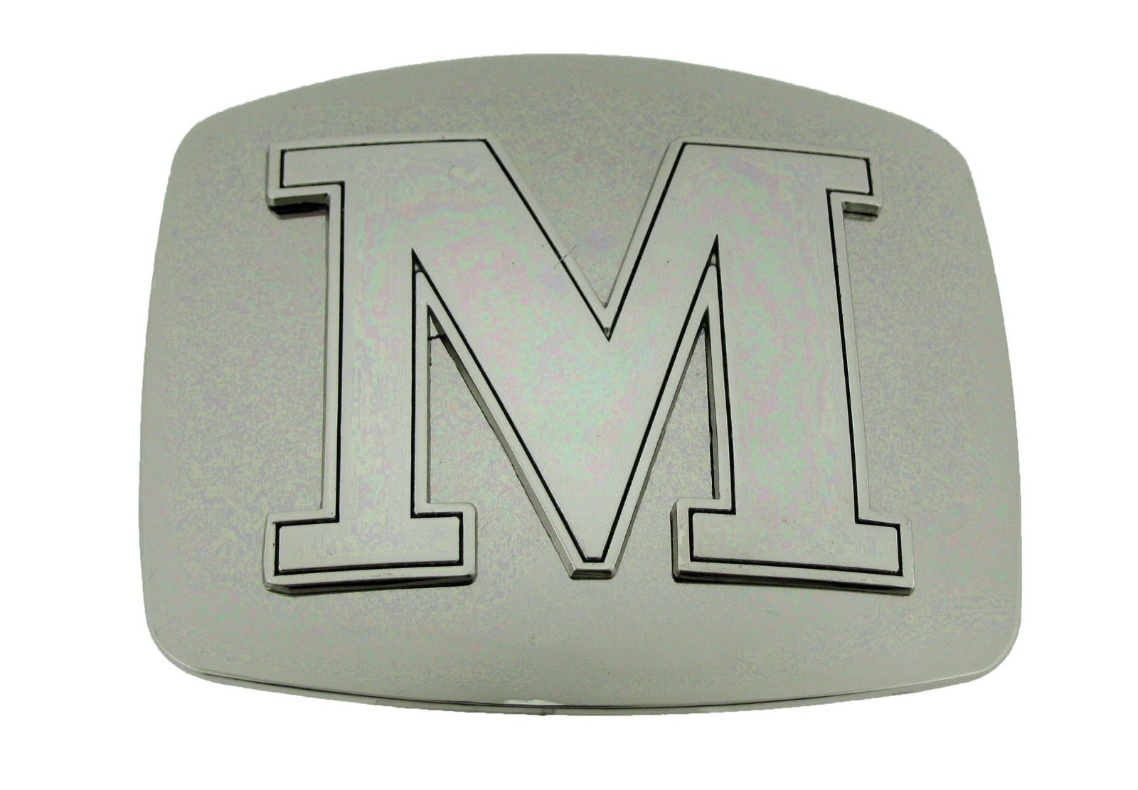 Initial M Belt Buckle Multiple Style Real Rodeo Western Letter Cowboy ...