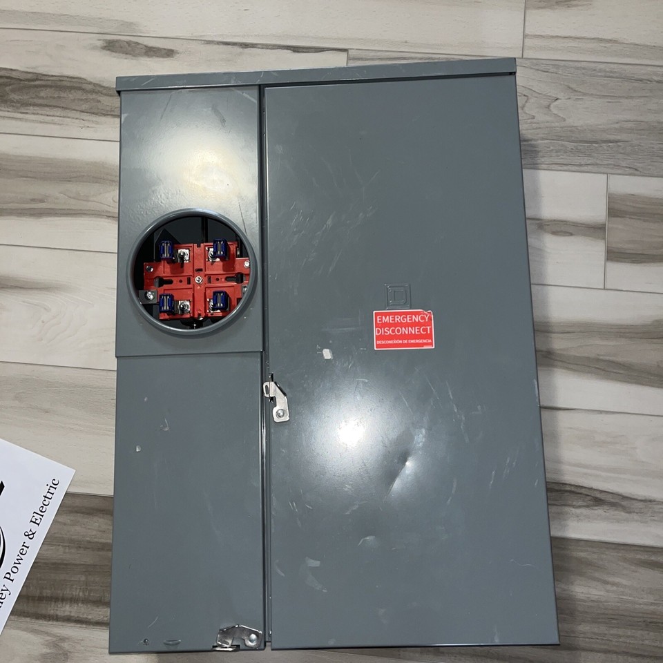 Square D by Schneider Electric Meter Main SC816F200PS Homeline 200 Amp ...
