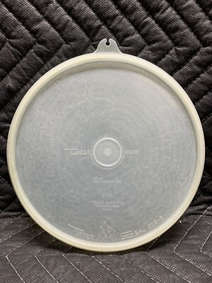 Vintage REPLACEMENT Tupperware Round X Tab Sheer Snap Seal Lid #228 x 7 ...