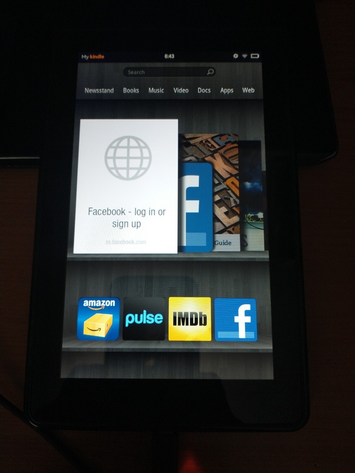 Kindle amazon Kindle Fire 1st Generation DO1E Excellent condition | eBay