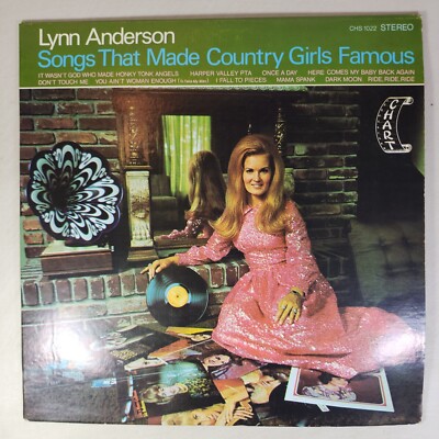 Songs That Made Country Girls Famous Lynn Anderson 1969 Vintage Vinyl ...