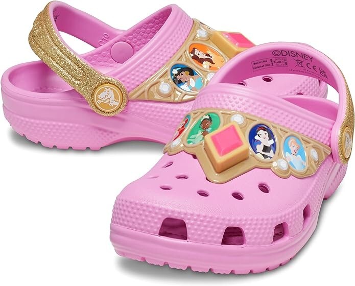Crocs Disney Princess Light Up Clog Toddler Sizes C5 C6 C7 C8 C9 C10 ...