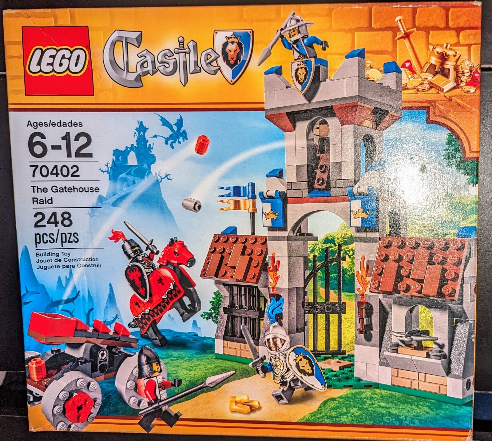 SEALED LEGO CASTLE Brand Castle The Gatehouse Raid 70402 248 pcs | eBay