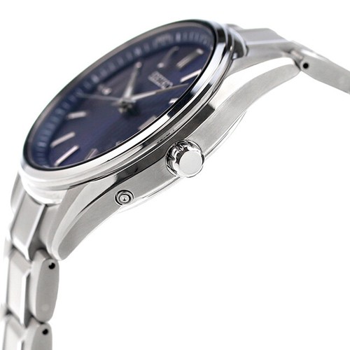 SEIKO SELECTION SBTM339 Titanium Radio Solar Watch Navy Dial 39.5mm | eBay