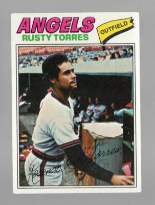 1977 Topps Rusty Torres California Angels #224 Very Good | eBay