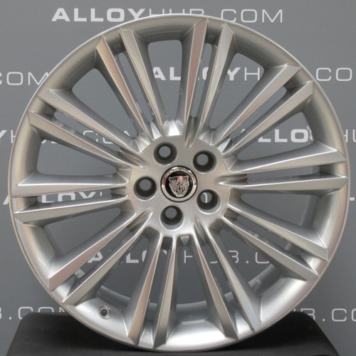 GENUINE SET OF JAGUAR XJ 351 KASUGA 10 SPOKE SILVER 20" INCH ALLOY ...