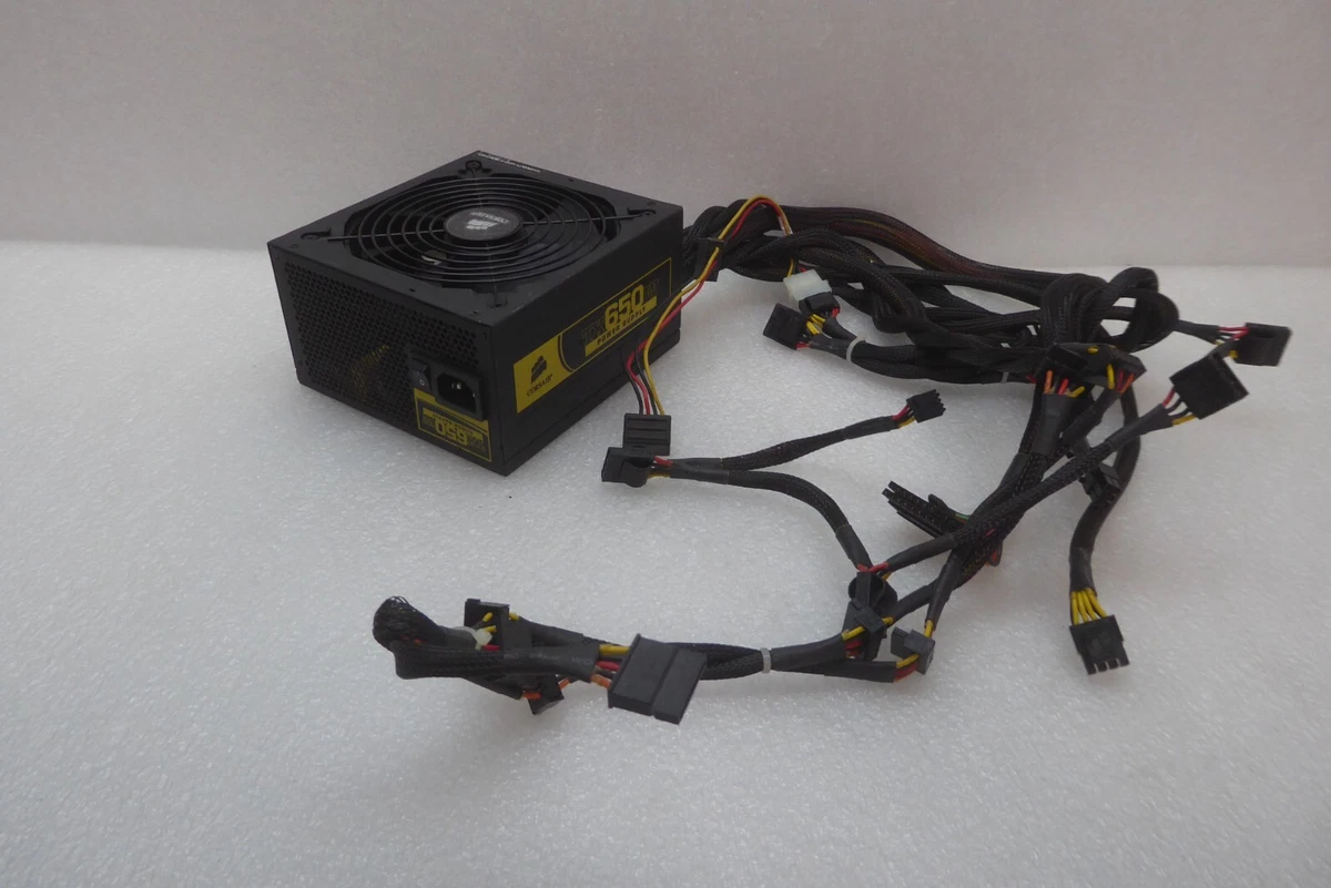 Corsair TX650 650W Power Supply Review Layout And Cables, 44% OFF
