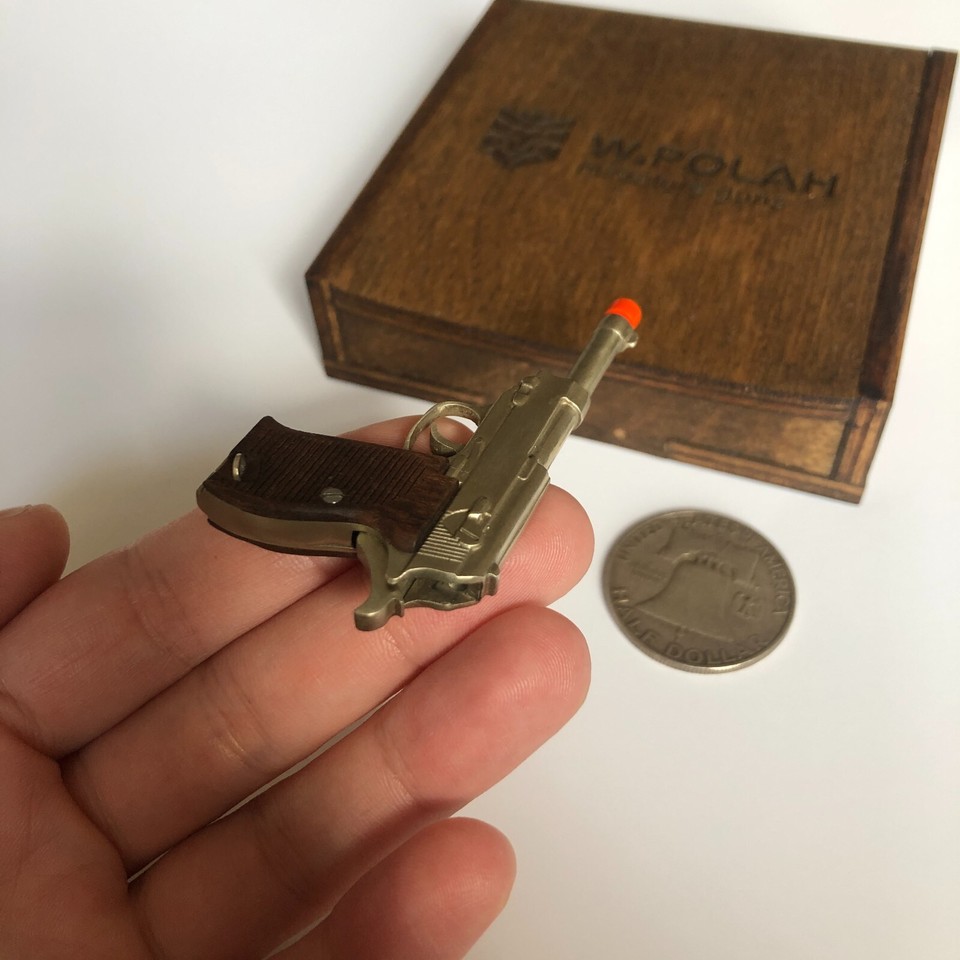 Mini gun Walther P38 Cap Gun prop gun Mini Gun Walther Mini pistol ...