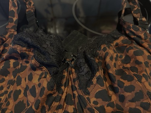 Damen BH Janina 100D Leoprint Braun Schwarz Neuware %%% | eBay