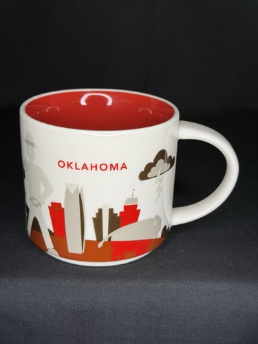 Starbucks Oklahoma You Are Here Series Collection 14oz Coffee Tea Mug ...
