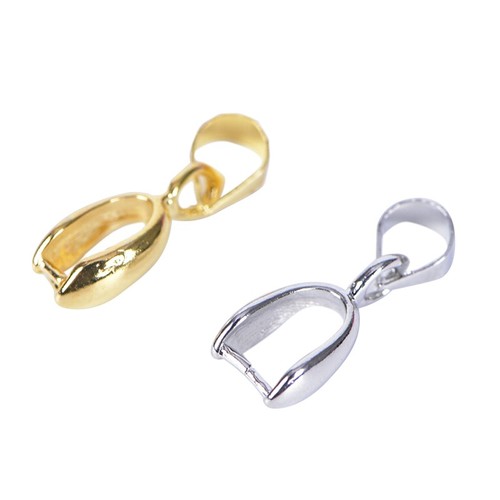 12Pcs/lot Pendants Clasps Clips Bails Connectors Charm Beads Jewelry ...
