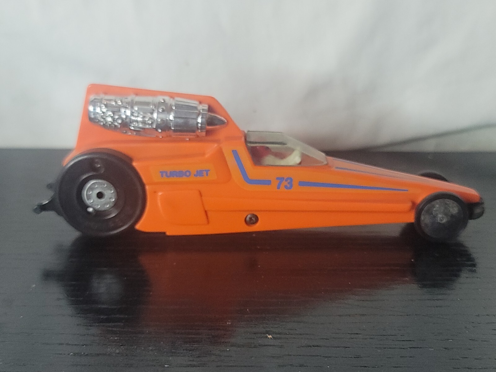 Vintage Stomper Turbo Jet 73 Race Car rite spot Dragsters 1984 orange ...