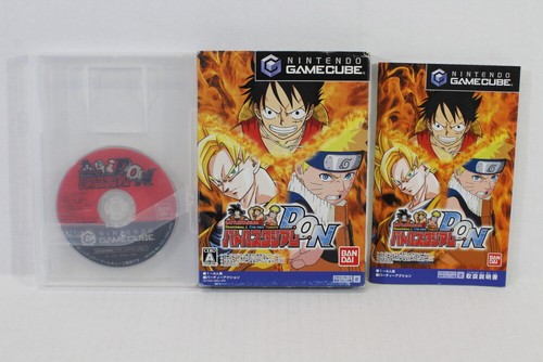 Battle Stadium DON Dragon Ball Z One Piece Naruto CIB Nintendo GameCube ...