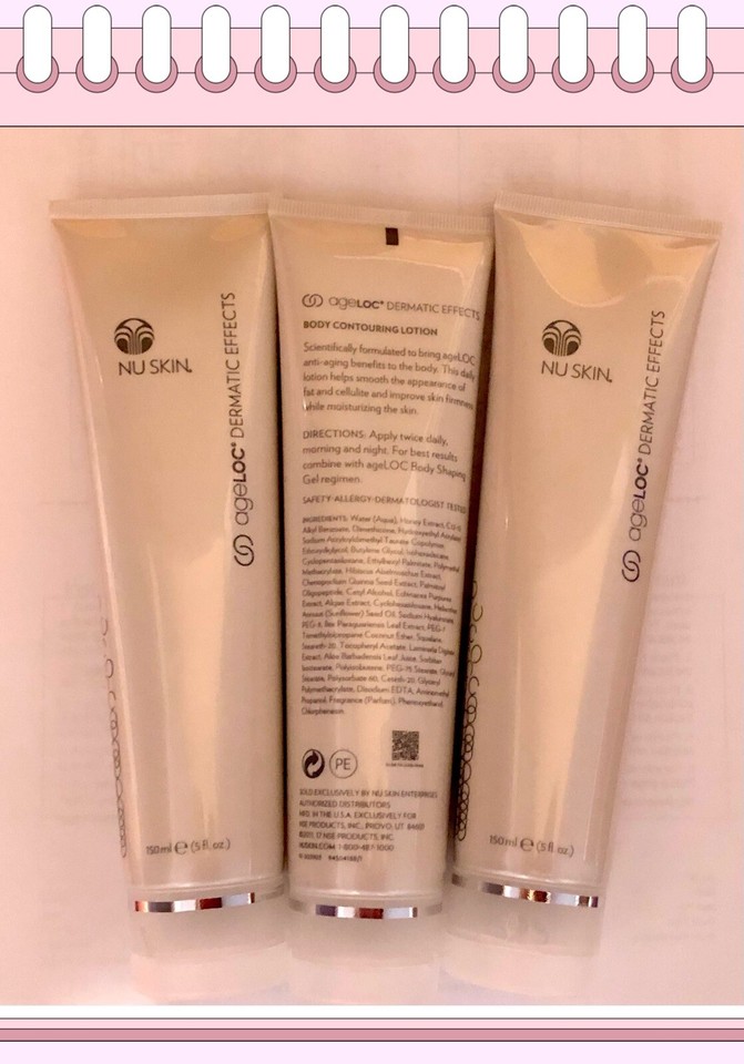 1xNu SKIN NUSKIN Authentic ageLOC Dermatic Effects Body Contouring ...