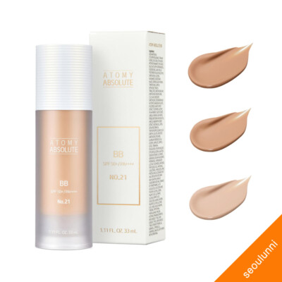 ATOMY Absolute BB Cream 1.11 Fl oz 33mL Korean Makeup w/ SPF 50+ No. 13 ...