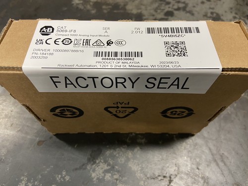 New Factory Sealed AB 5069-IF8 /A Compact 5000 Analog Input Module ...