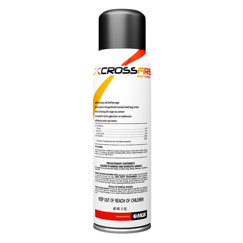 Crossfire Insecticide Aerosol, 17oz, ODORLESS BED BUG SPRAY, MGK | eBay
