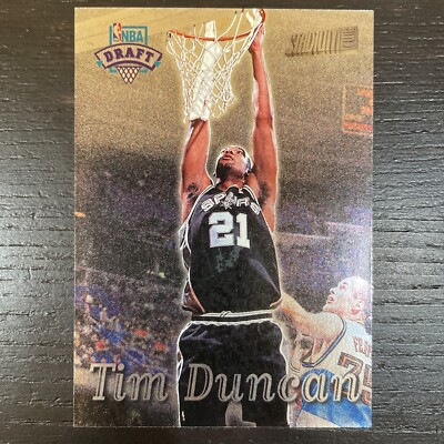 1997-98 Topps Stadium Club #201 Tim Duncan RC Draft Pick - EY | eBay