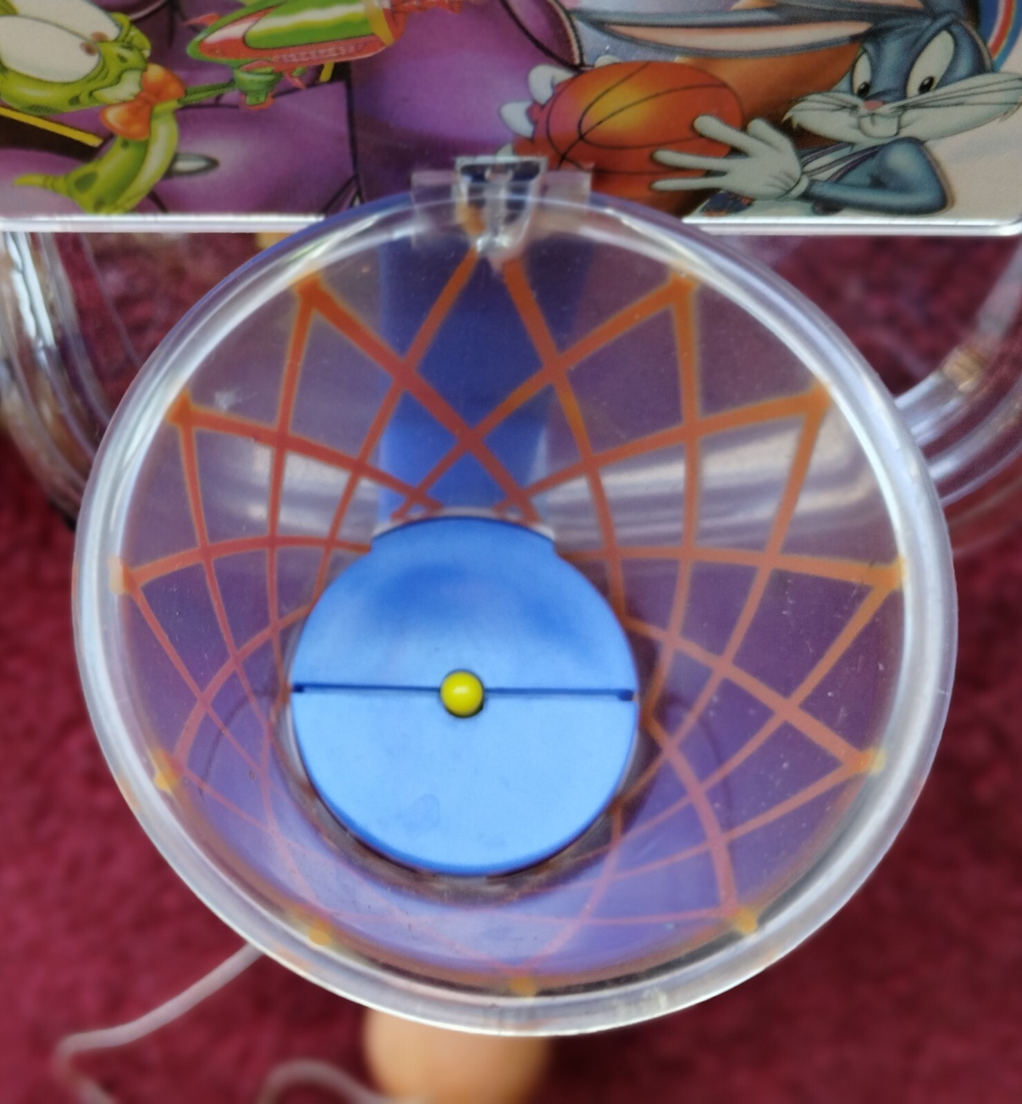 RARE Vintage Space Jam Michael Jordan Bugs Bunny Ally-Oop Hoops Game ...