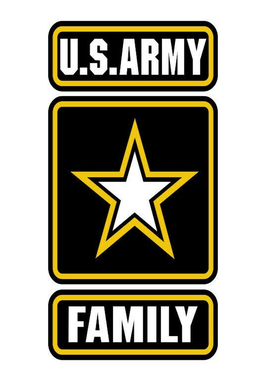 US ARMY FAMILY VINYL DECAL STICKER ARMY STRONG | eBay