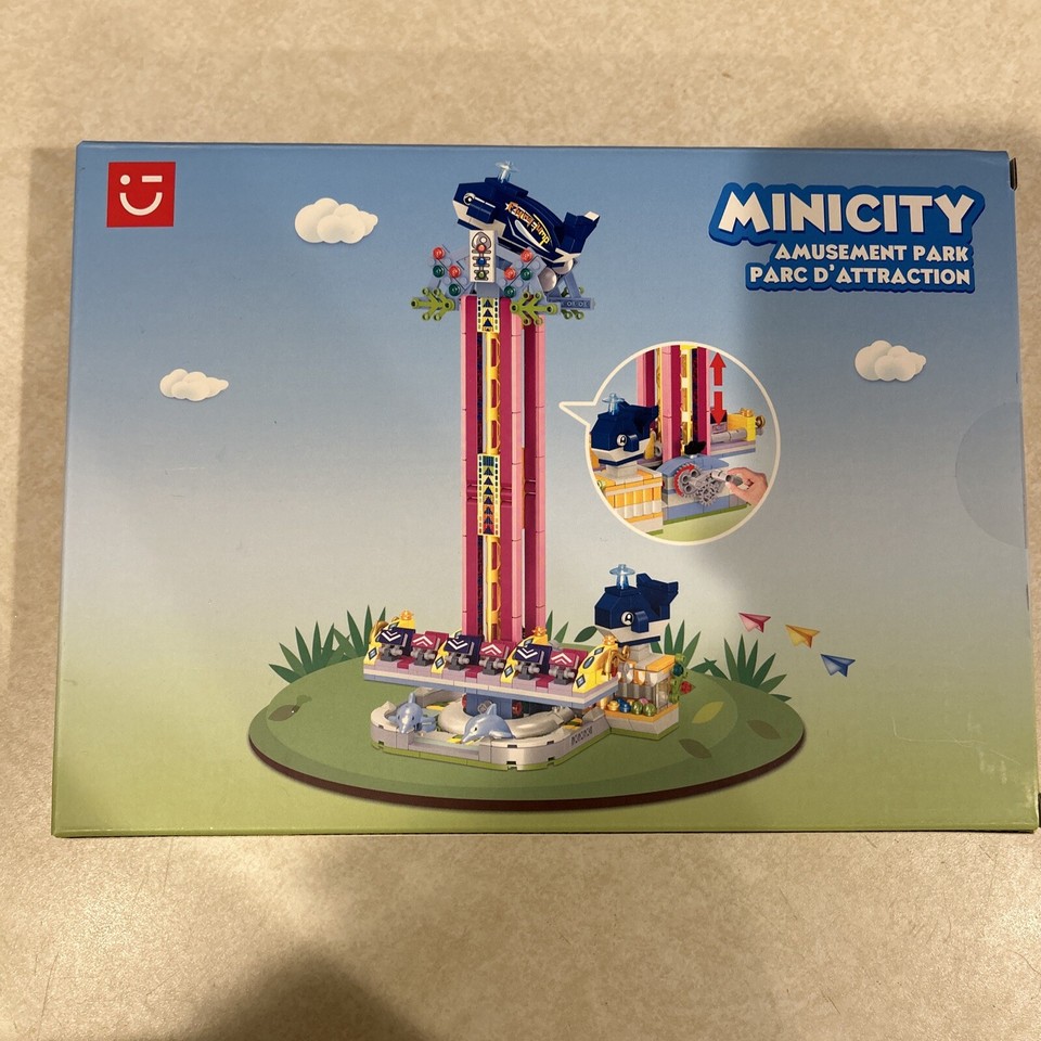 Miniso Amusement Park Building Blocks - ABS 640 PCS Educational Toys ...