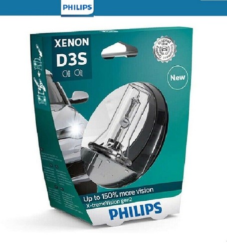 Genuine Philips D3S Headlight Globe Xenon Xtreme Vision Gen2 85V 35W ...